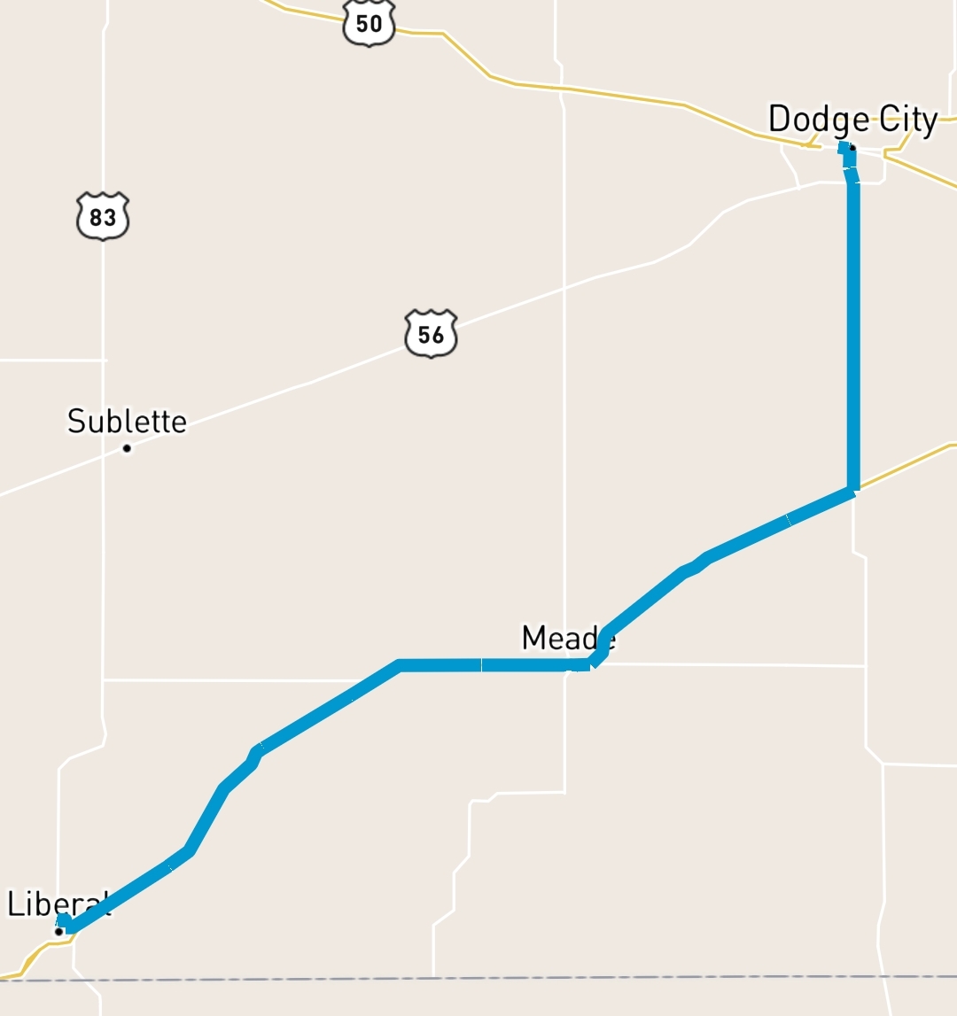 Day 21: Liberal to Dodge City, KS – Paul Kramer's blog